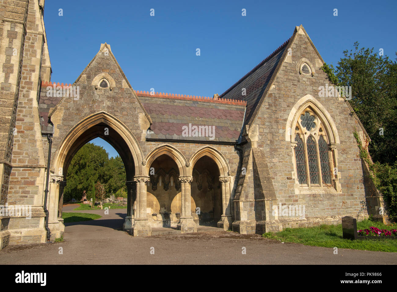 The Chapel, Locksbrook Cemetery, Bath. United Kingdom Stock Photo - Alamy