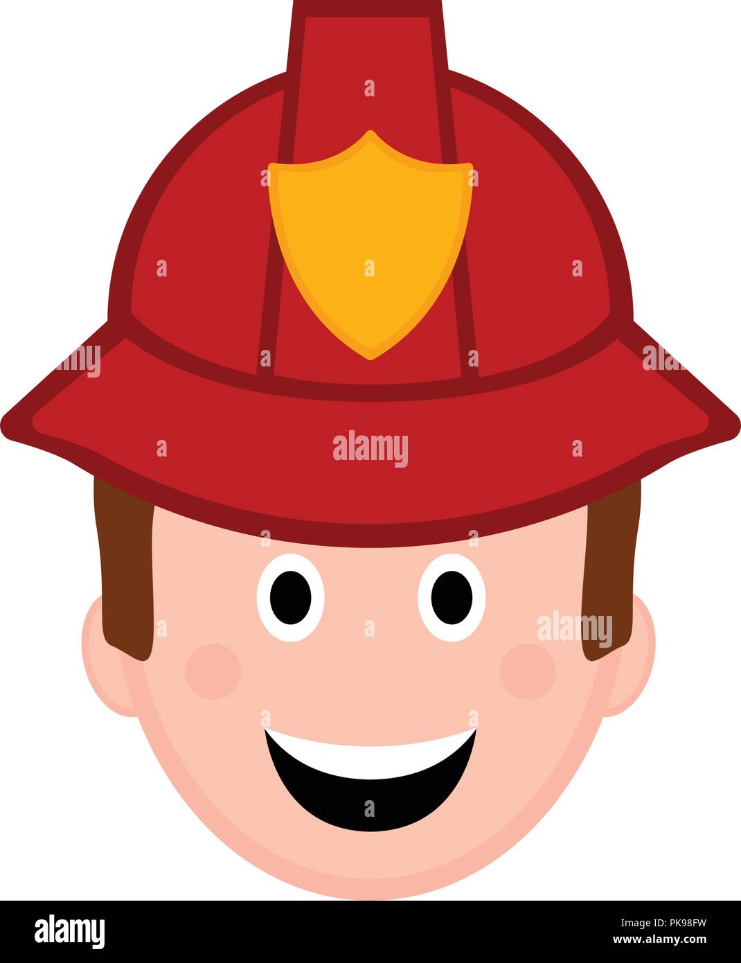 Firefighter avatar hi-res stock photography and images - Alamy