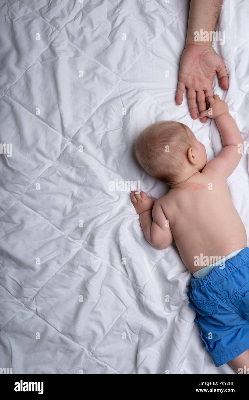 Boy reaching out hand hi-res stock photography and images - Alamy