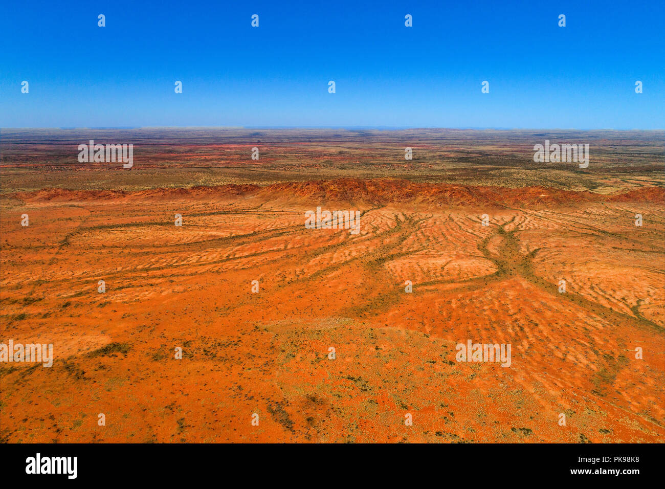 Aerial view pilbara landscape hi-res stock photography and images - Alamy
