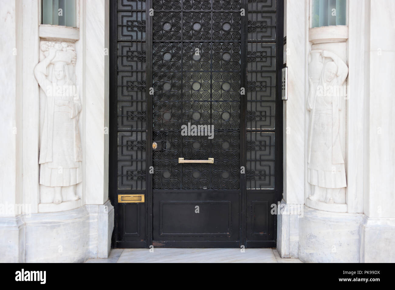 Ancient door, Acropolis of Athens, Greece Stock Photo - Alamy