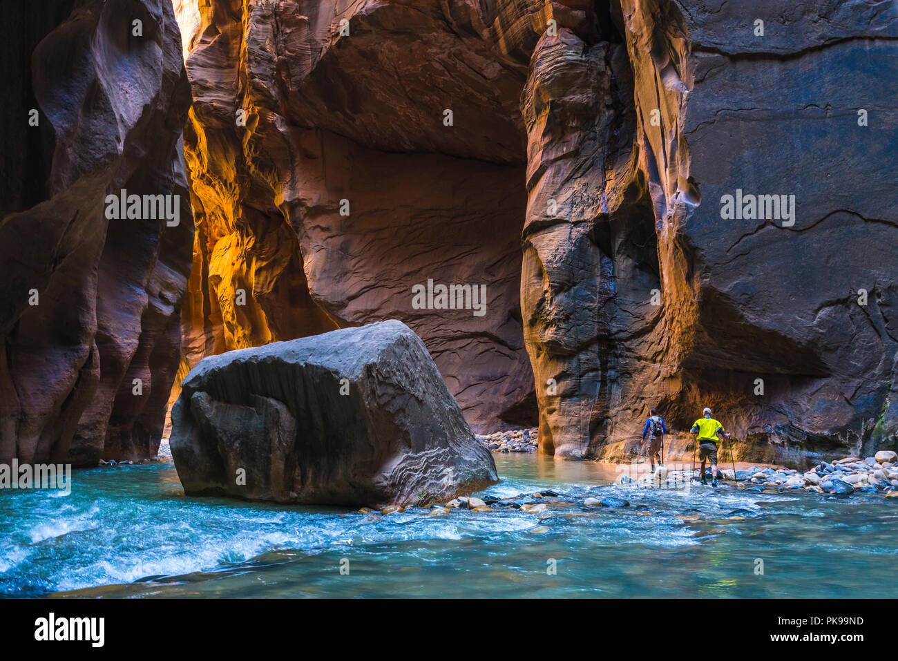 Narrows of zion hi-res stock photography and images - Alamy