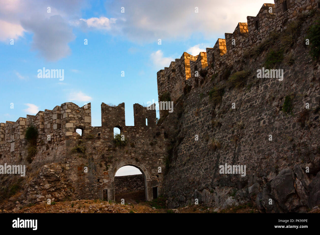 Palamidi Castle, Nafplio, Greece Stock Photo - Alamy