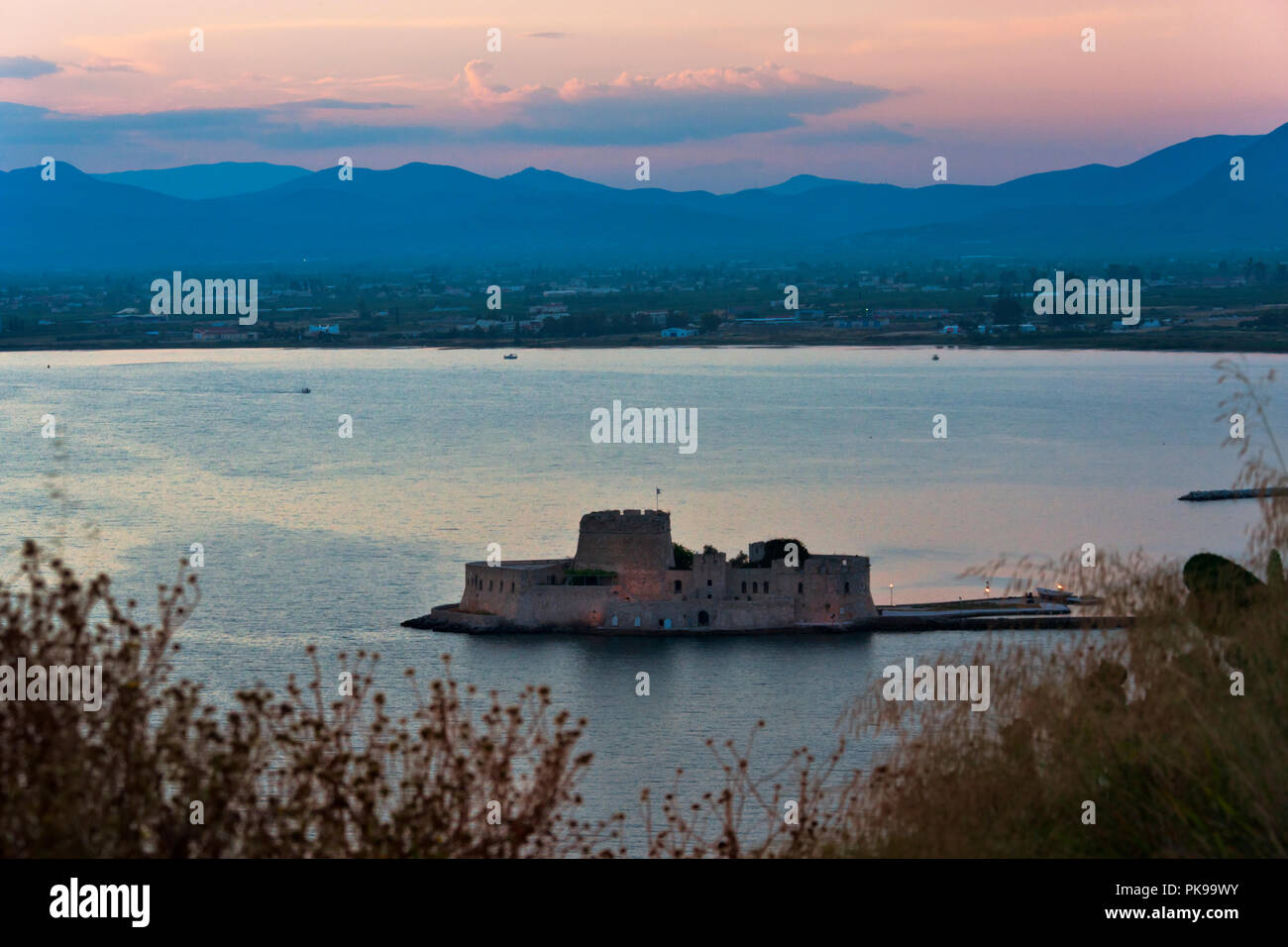 Bourtzi fortress greece hi-res stock photography and images - Alamy