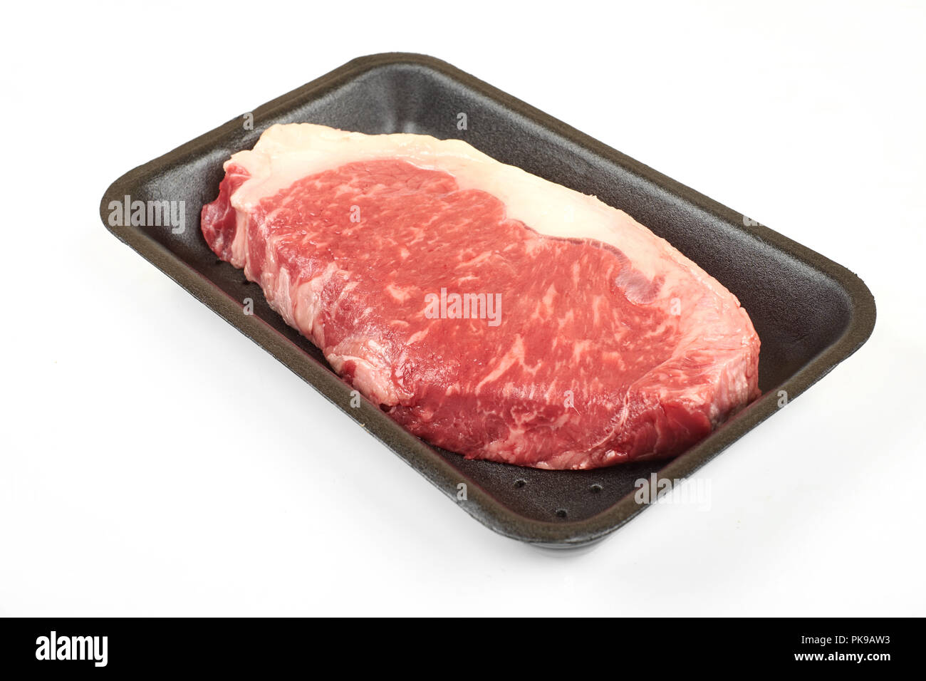 Raw Steak In Package