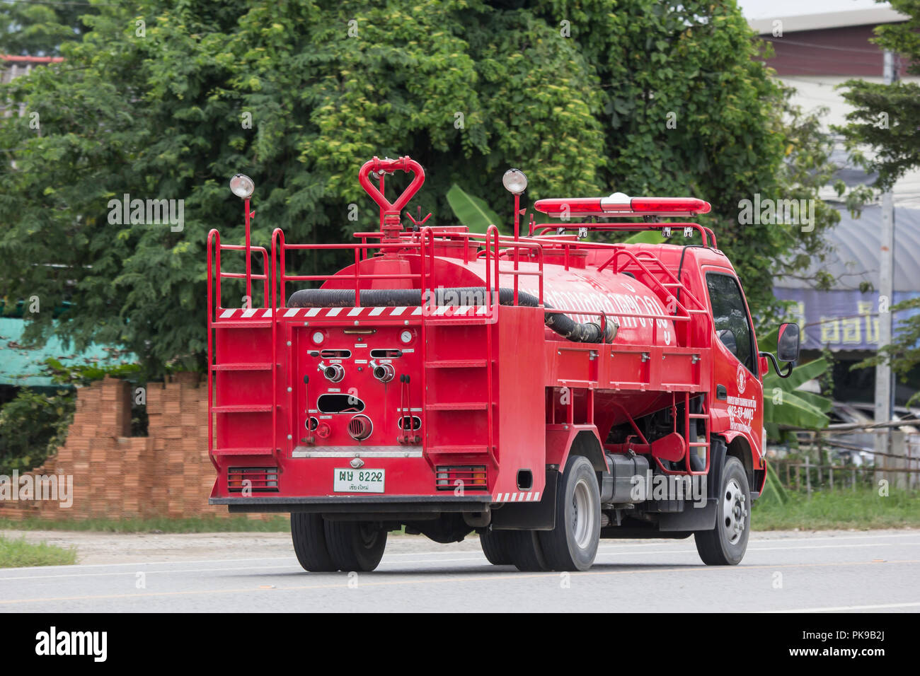 Thai fire engine hi-res stock photography and images - Alamy