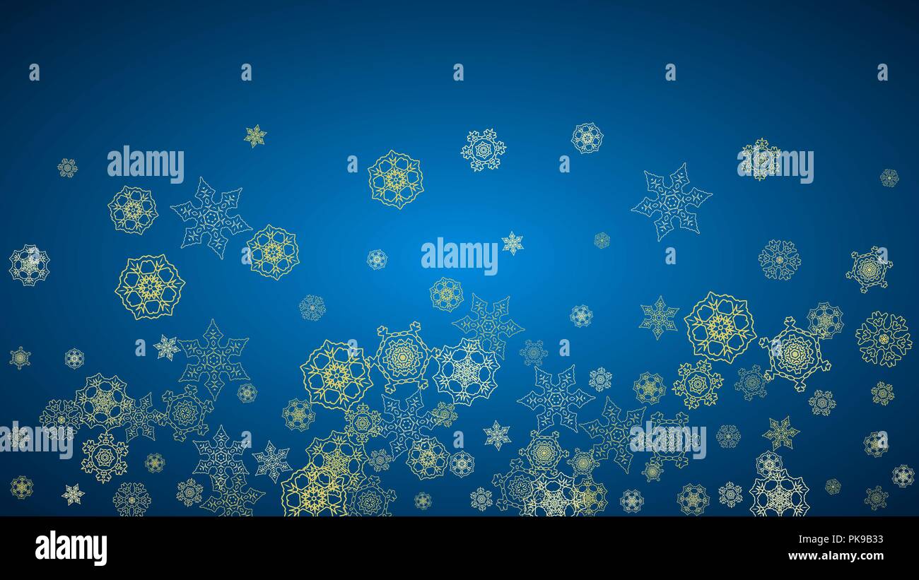 Christmas and New Year snowflakes Stock Vector Image & Art - Alamy