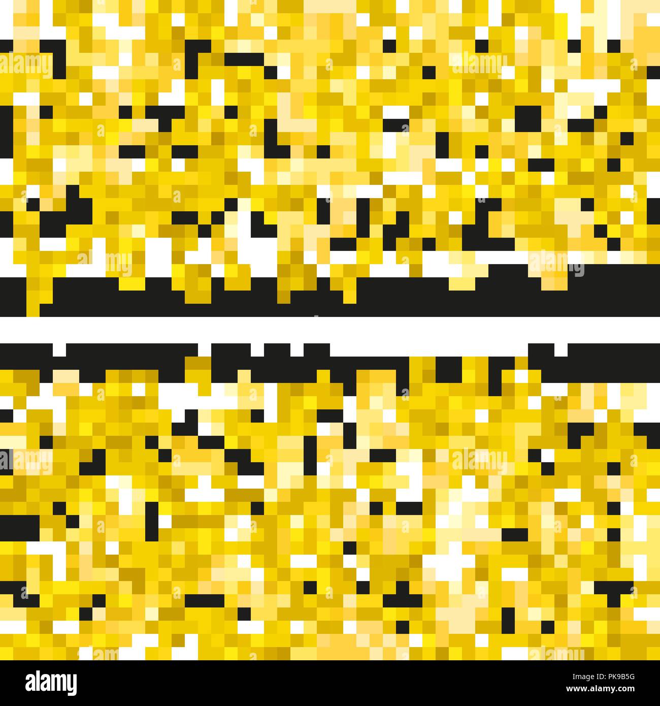 Gold glitter confetti with dots Stock Vector Image & Art - Alamy