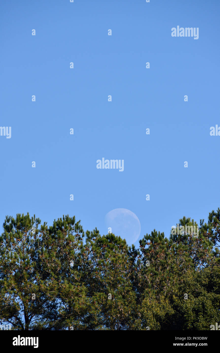 Moon going down hi-res stock photography and images - Alamy