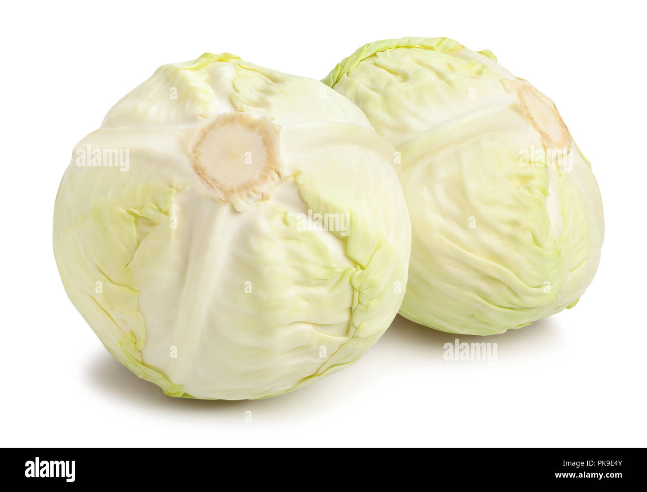 Cabbage fresh vegetable produce Cut Out Stock Images & Pictures - Alamy