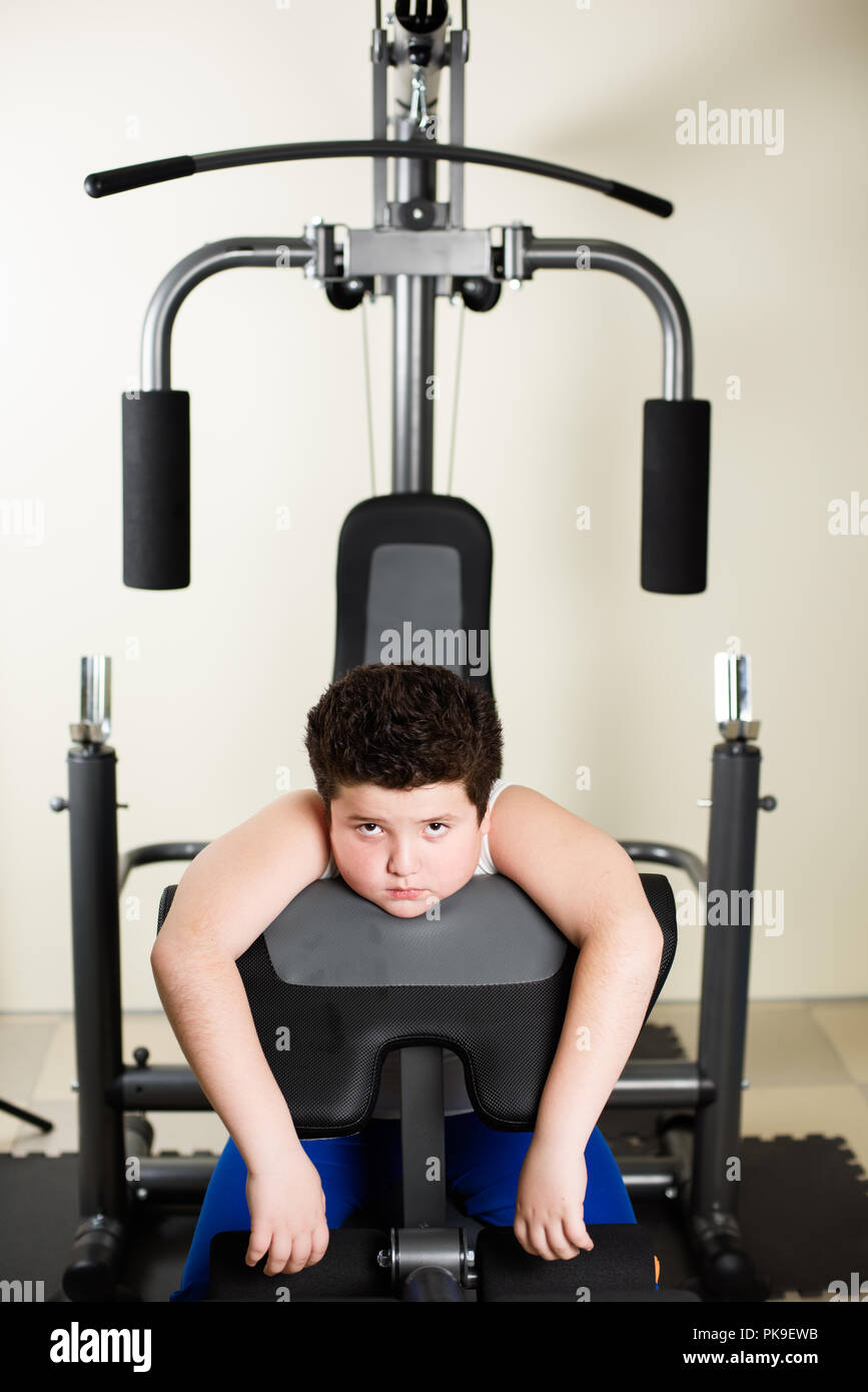 Obesity child sport hi-res stock photography and images - Alamy