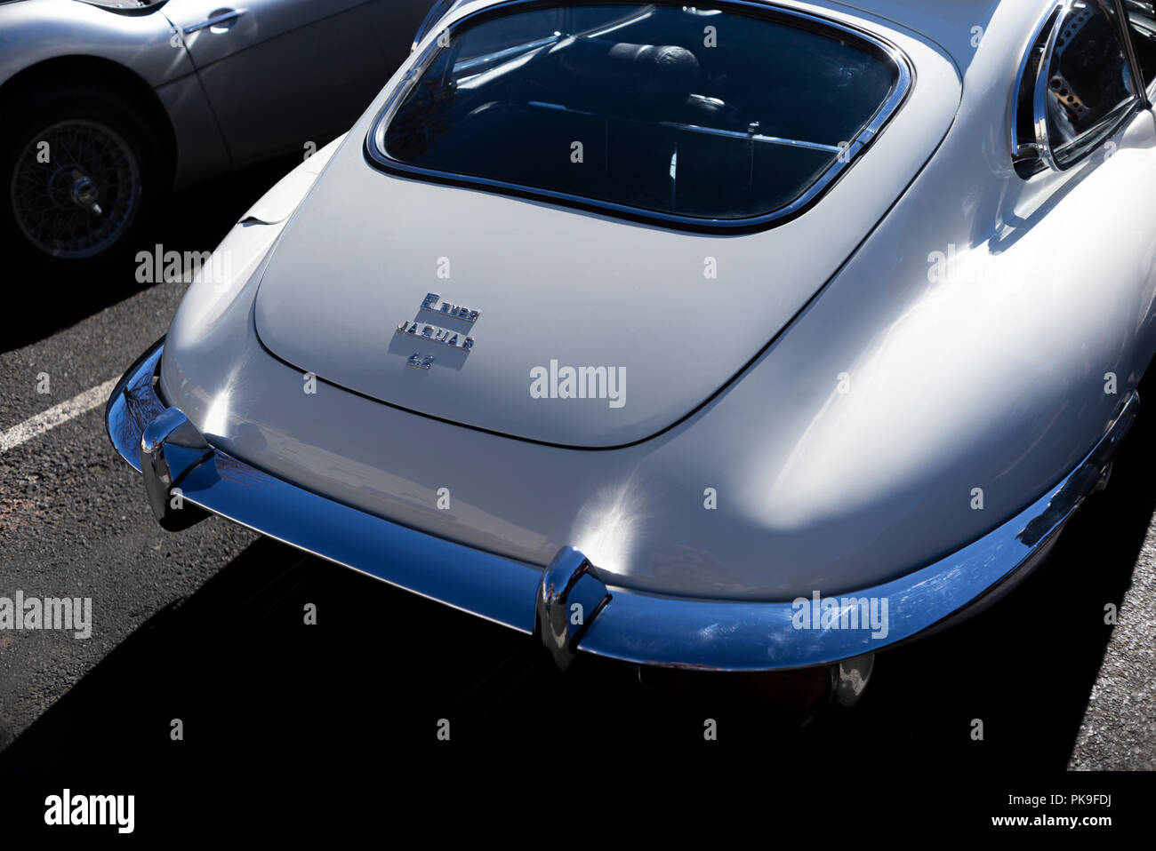 E type rear view hi-res stock photography and images - Alamy