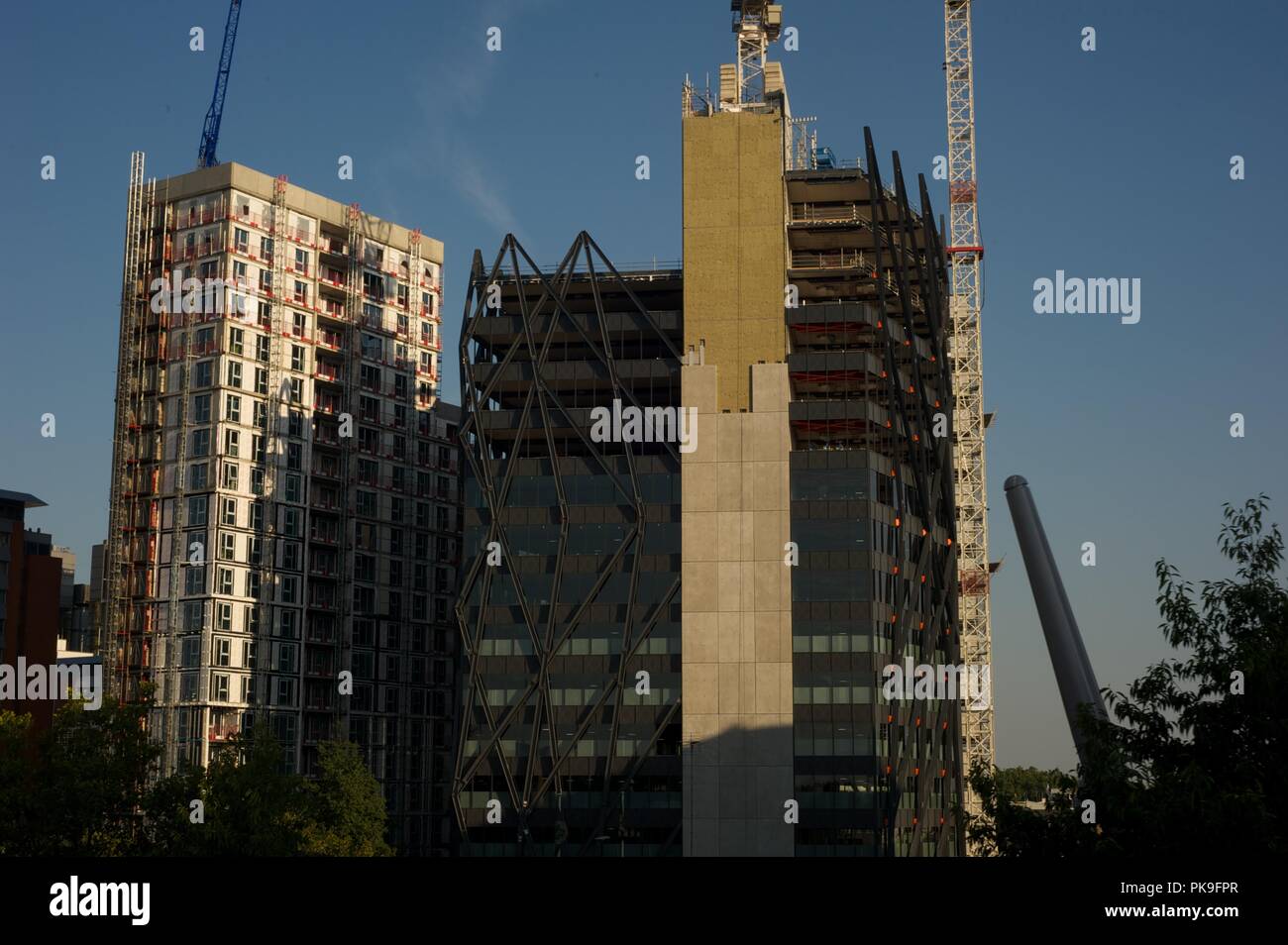 London apartment blocks Stock Photo - Alamy