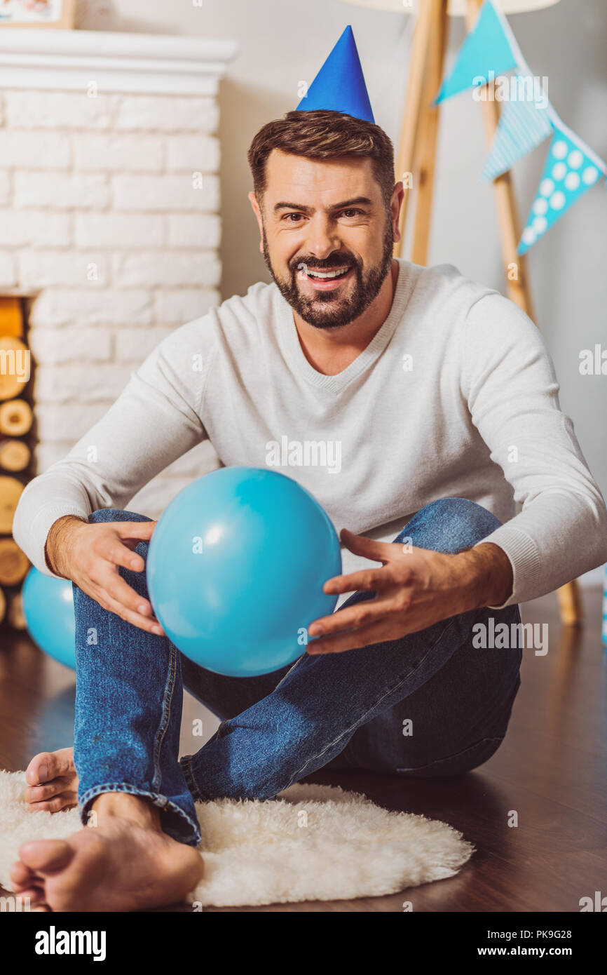 Balloon decoration facial hi-res stock photography and images - Alamy