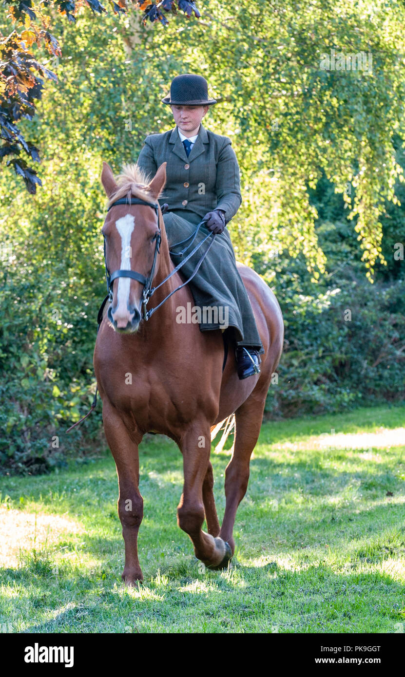 Posh girl riding hi-res stock photography and images - Alamy