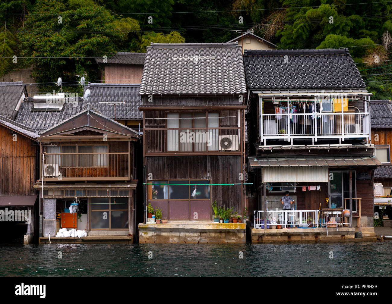 Ine no funaya houses hi-res stock photography and images - Alamy