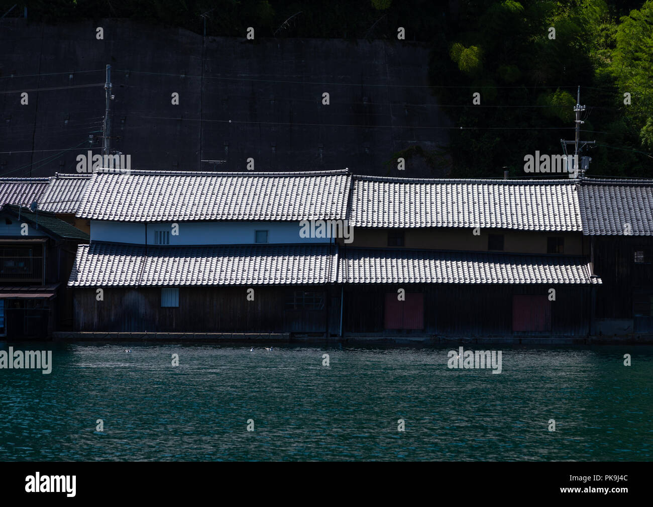 Funaya fishermen houses, Kyoto prefecture, Ine, Japan Stock Photo - Alamy