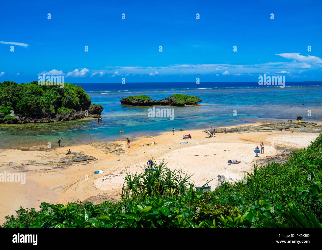 Hoshizuna beach, Yaeyama Islands, Iriomote, Japan Stock Photo - Alamy