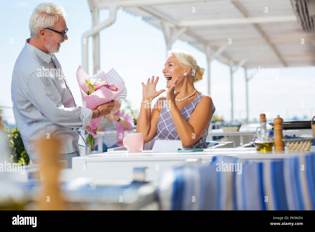Extremely happy baby hi-res stock photography and images - Alamy