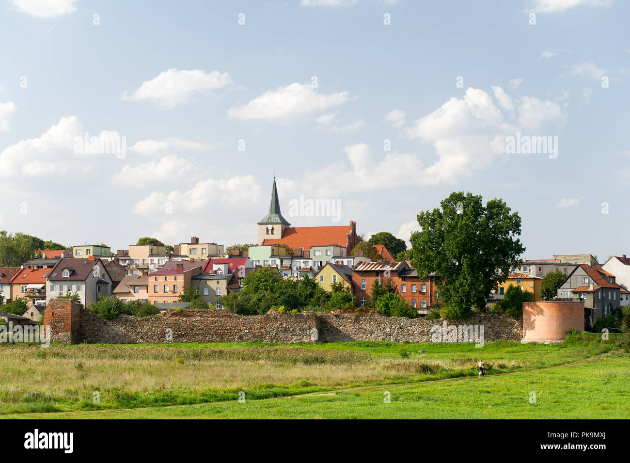 Medieval walled city poland hi-res stock photography and images - Alamy