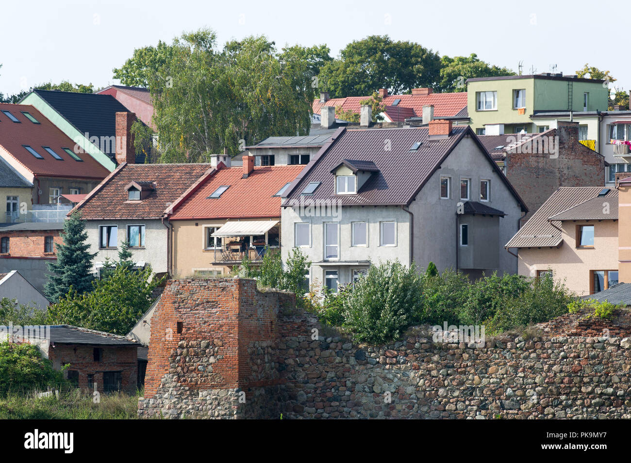 Medieval walled city poland hi-res stock photography and images - Alamy
