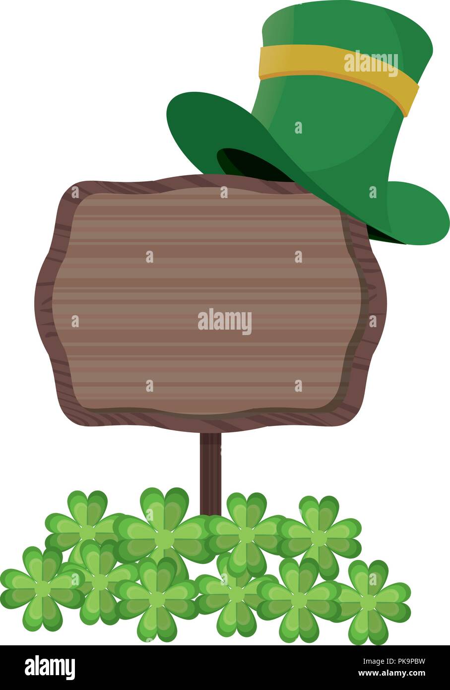 Wooden sign with elf hat Stock Vector Image & Art - Alamy