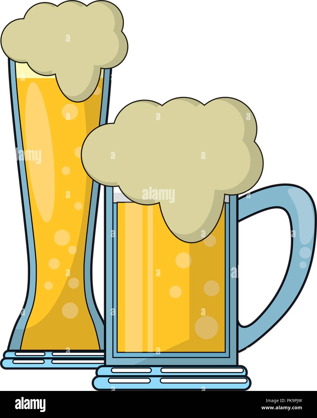 Foam cups Stock Vector Images - Alamy