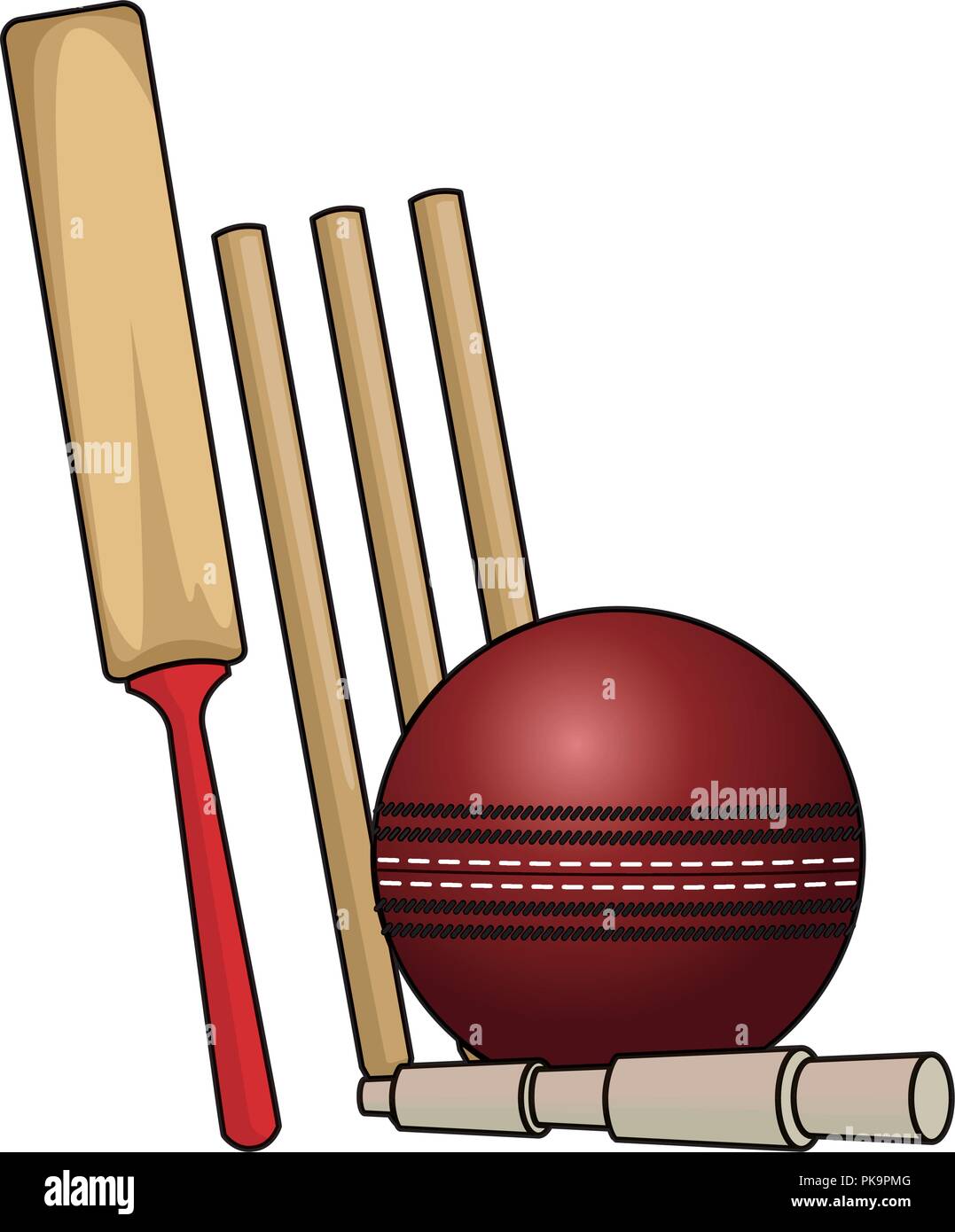Cricket racket hi-res stock photography and images - Alamy