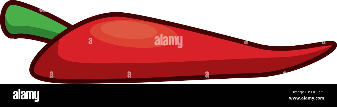 Hot chilli isolated Stock Vector Image & Art - Alamy