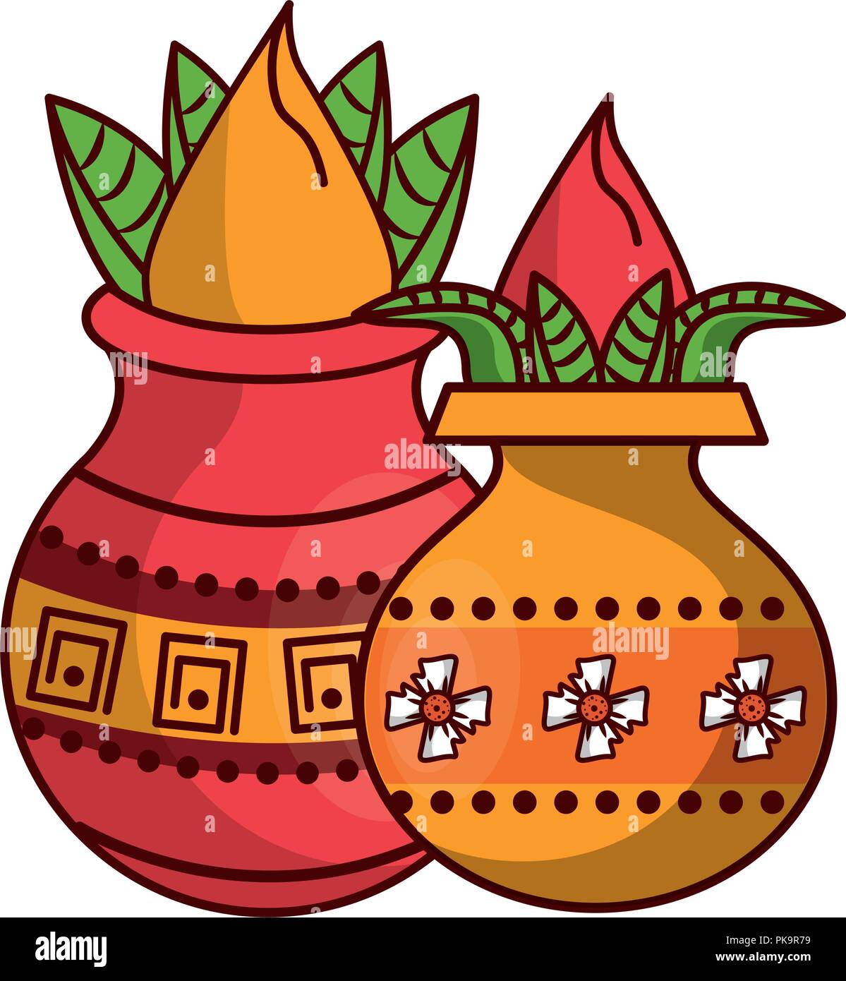 Ugadi pooja Stock Vector Images - Alamy