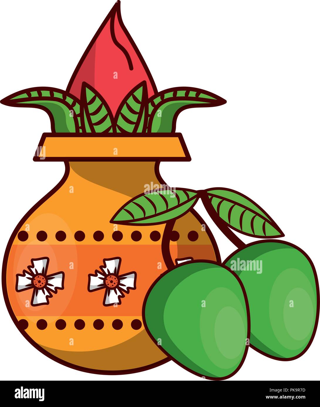 Ugadi pooja Stock Vector Images - Alamy