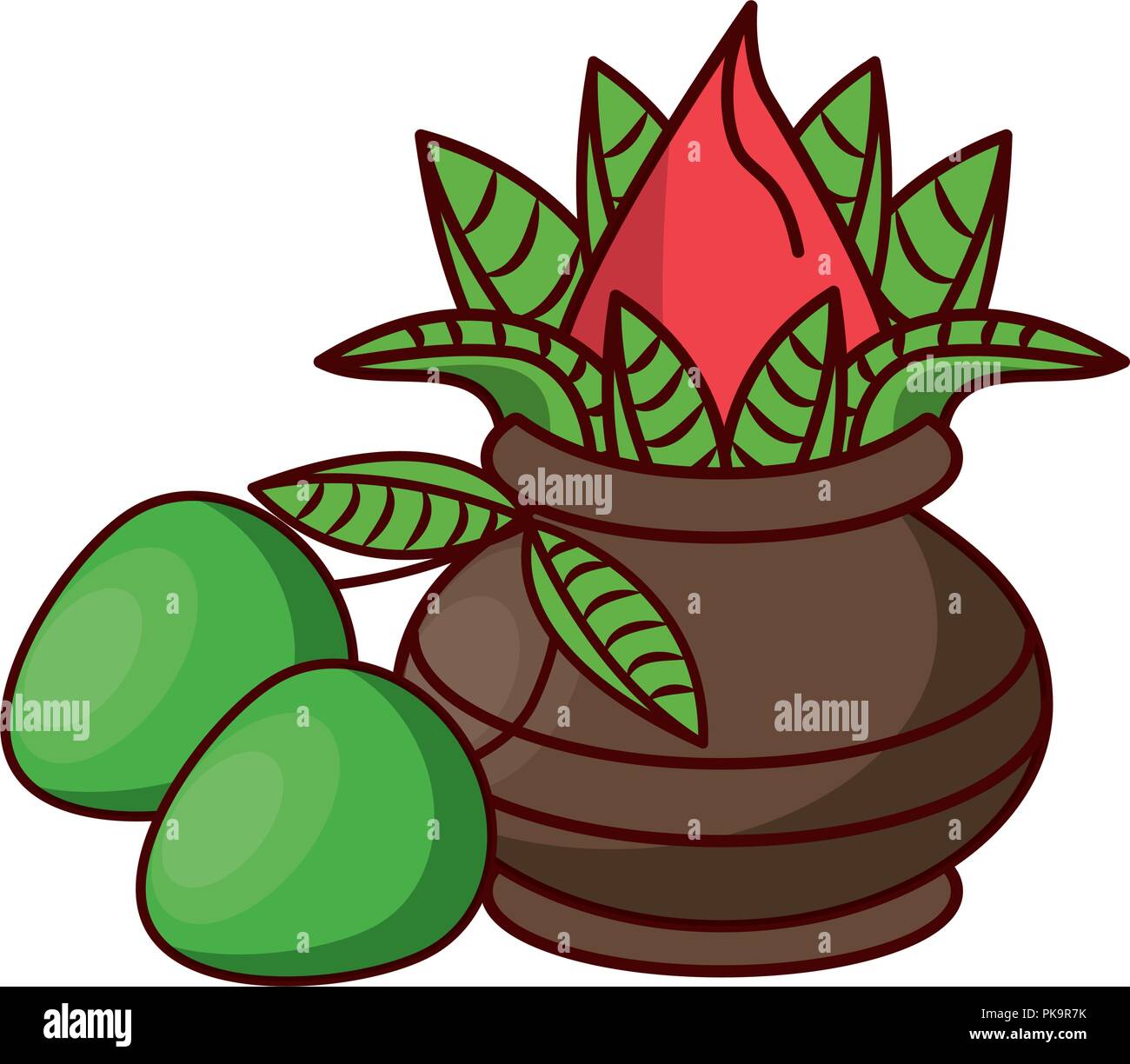 Ugadi indian elements Stock Vector Image & Art - Alamy