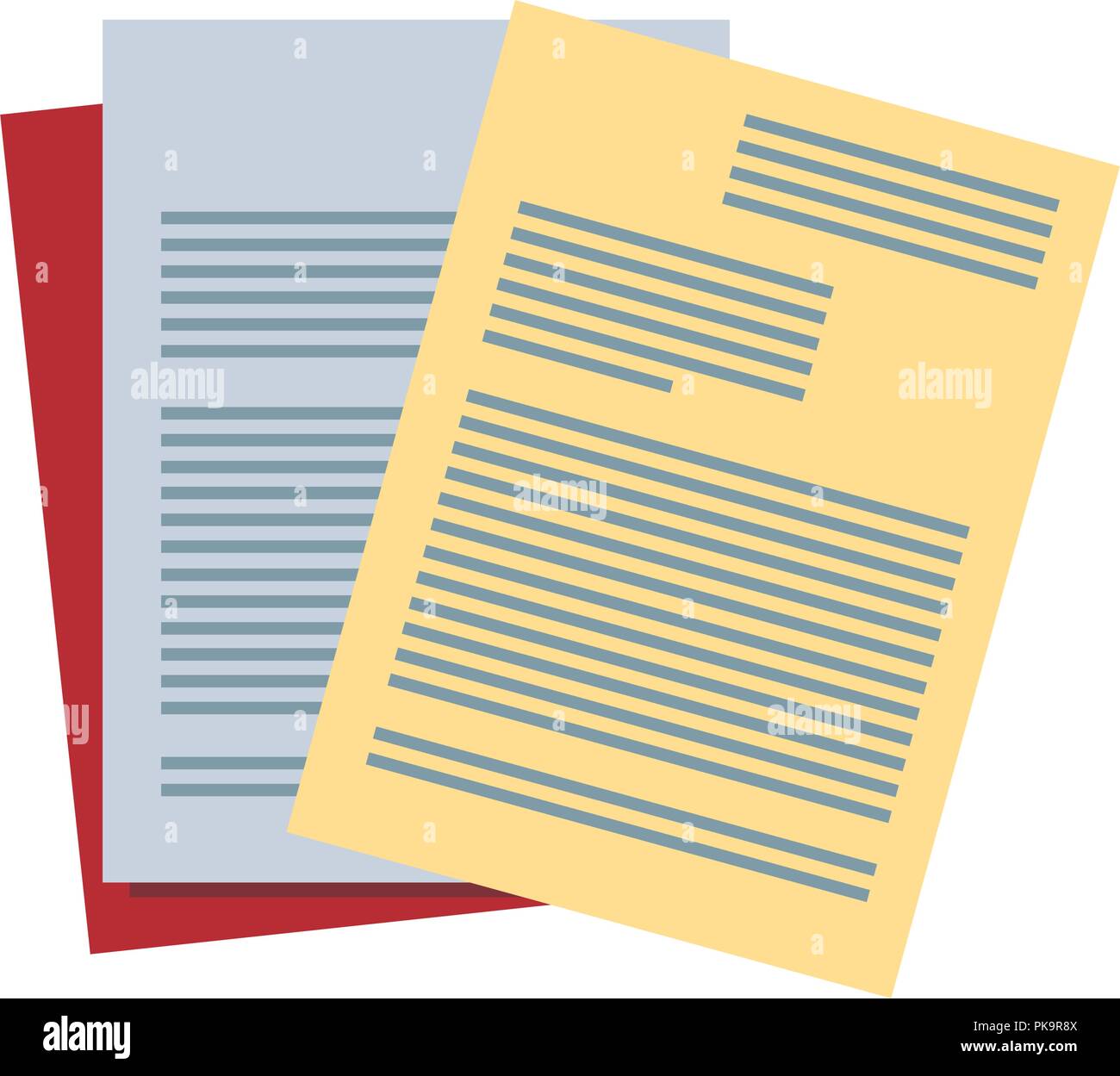 Sheets view Stock Vector Images - Alamy