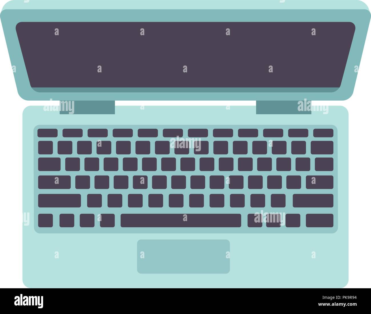 Laptop computer isolated Stock Vector Image & Art - Alamy