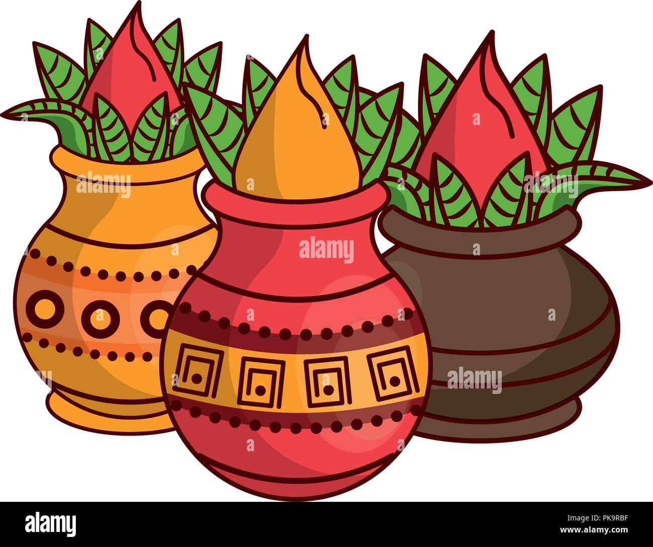 Ugadi pooja Stock Vector Images - Alamy