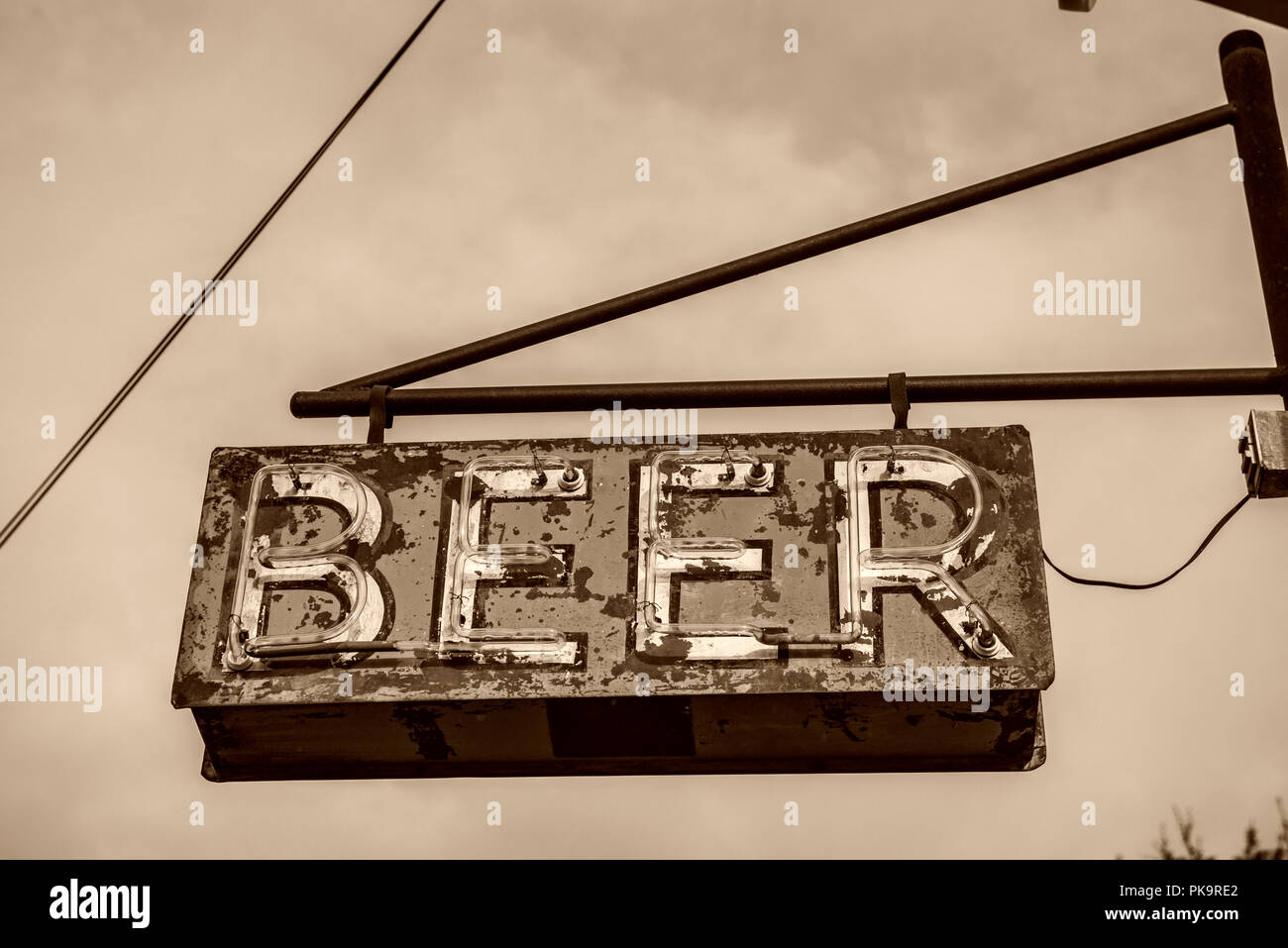 Neon Beer Signs High Resolution Stock Photography and Images - Alamy