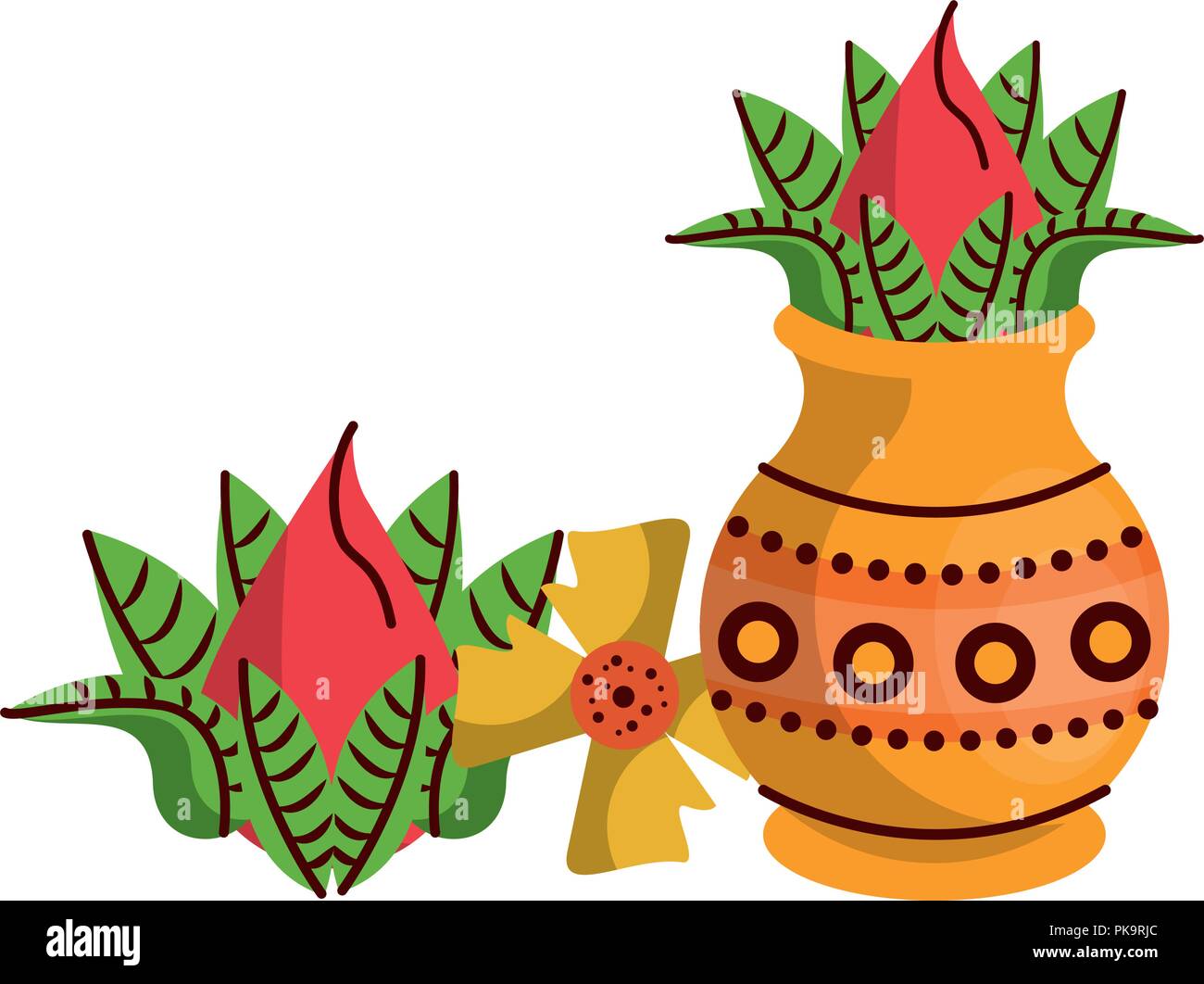 Ugadi pooja Stock Vector Images - Alamy