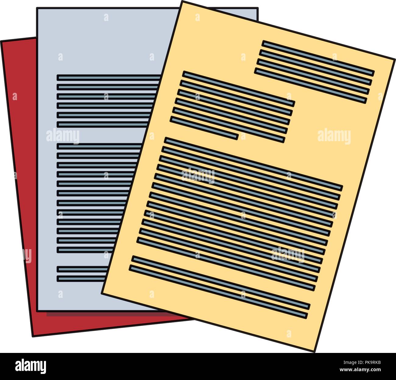 Sheets view Stock Vector Images - Alamy