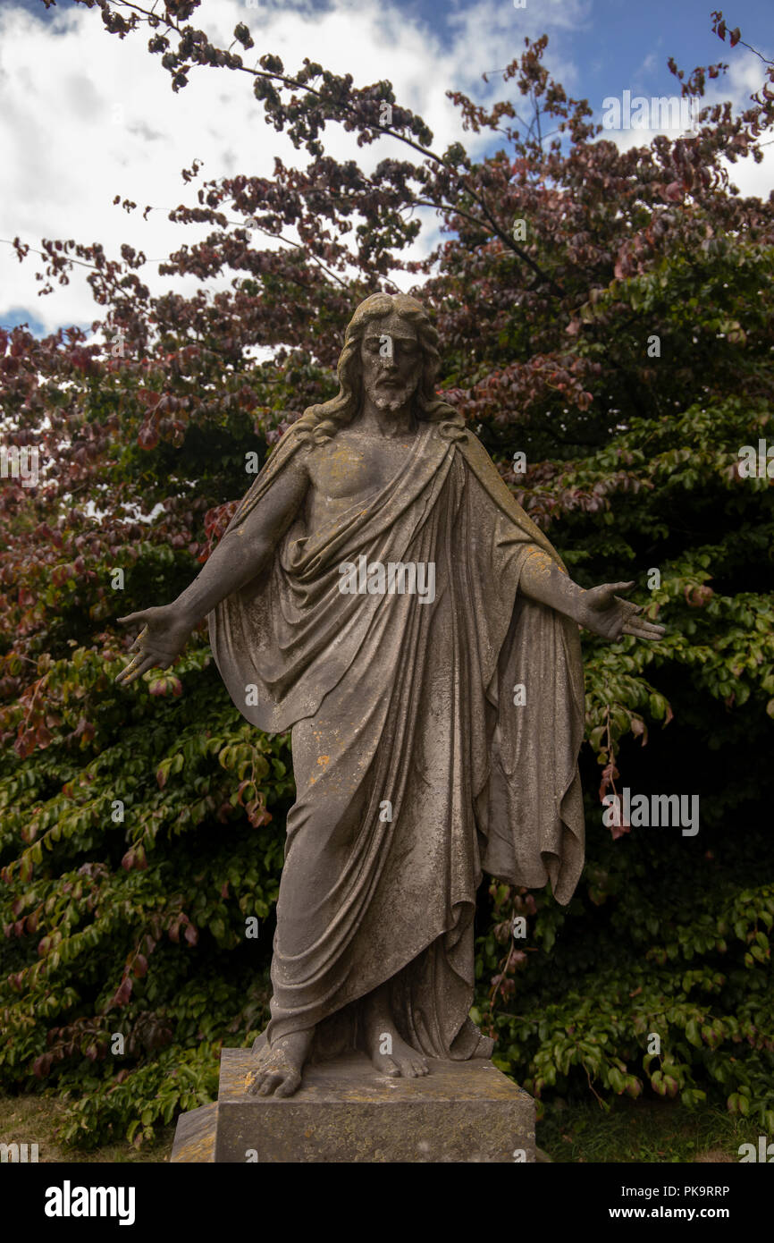 Capt. F.W. Bartelt Monument at All Saints Church, Corston, Bath Stock ...