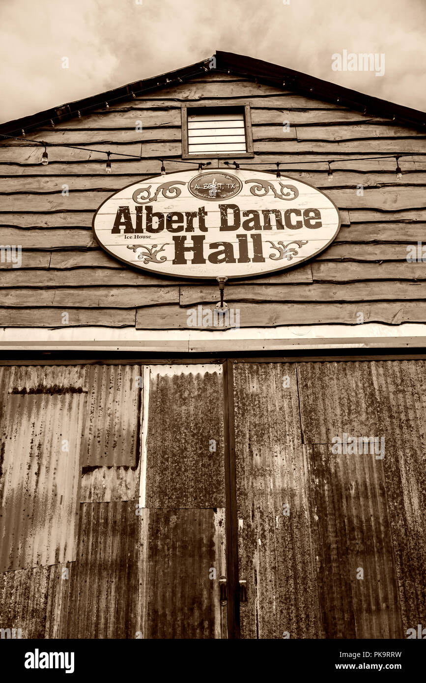 Dance Hall, Texas USA Stock Photo - Alamy