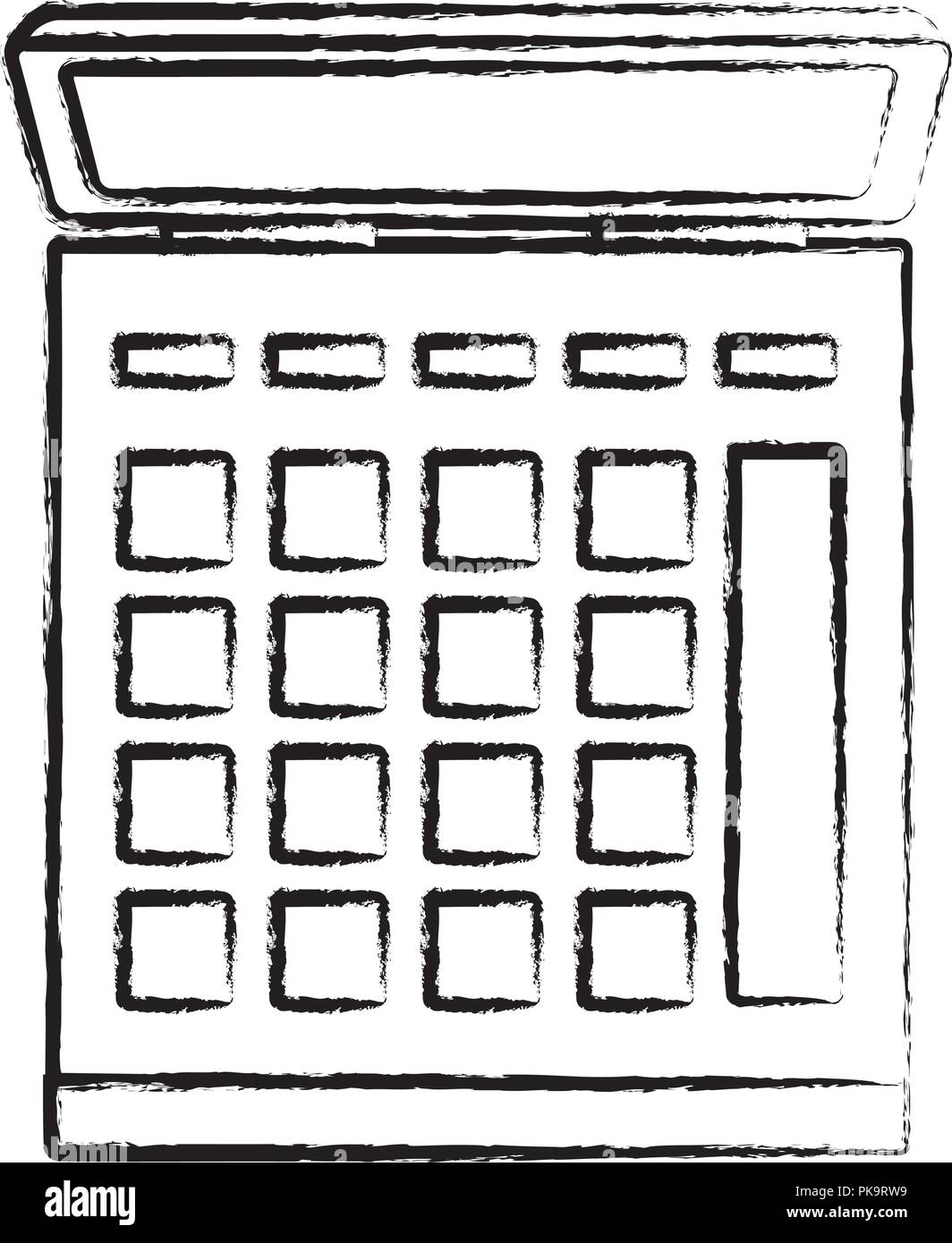Mathematical calculations computer Stock Vector Images - Alamy
