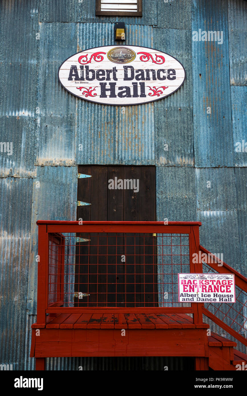 Dance Hall, Texas USA Stock Photo - Alamy