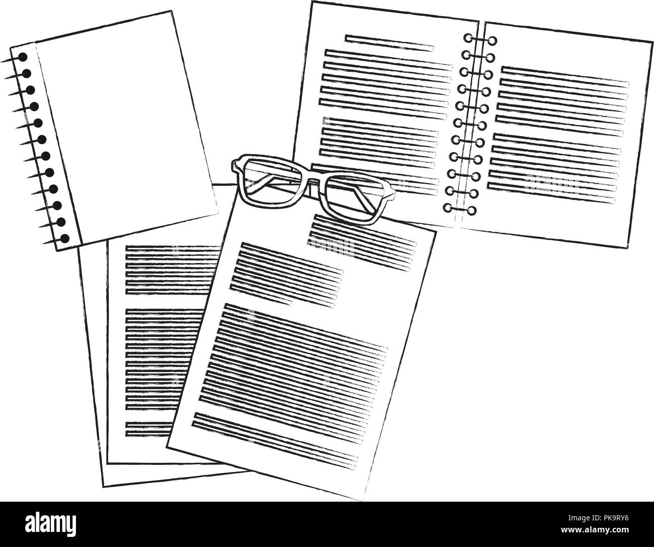 Startup glasses Stock Vector Images - Alamy