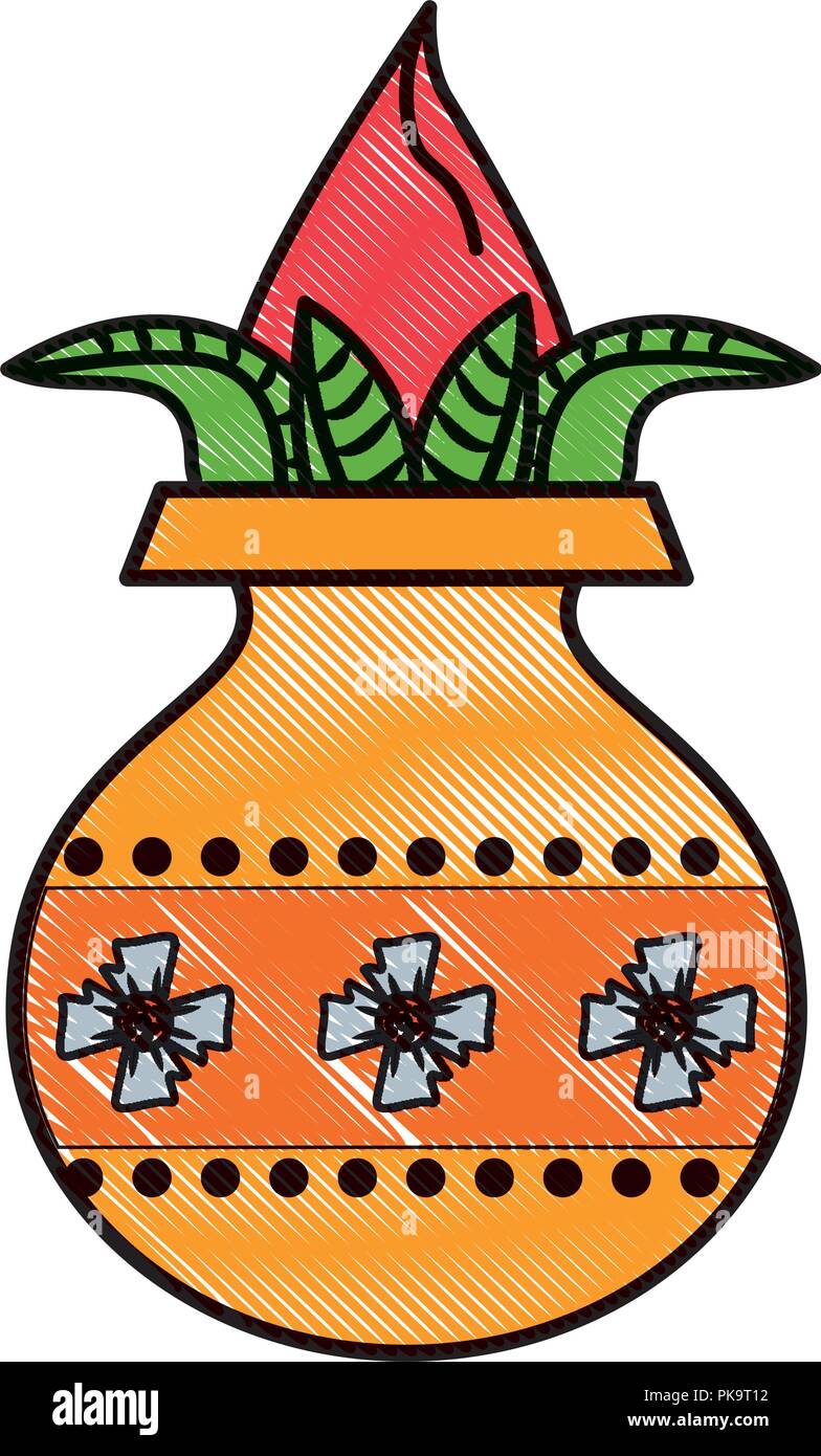 Ugadi indian elements scribble Stock Vector Image & Art - Alamy