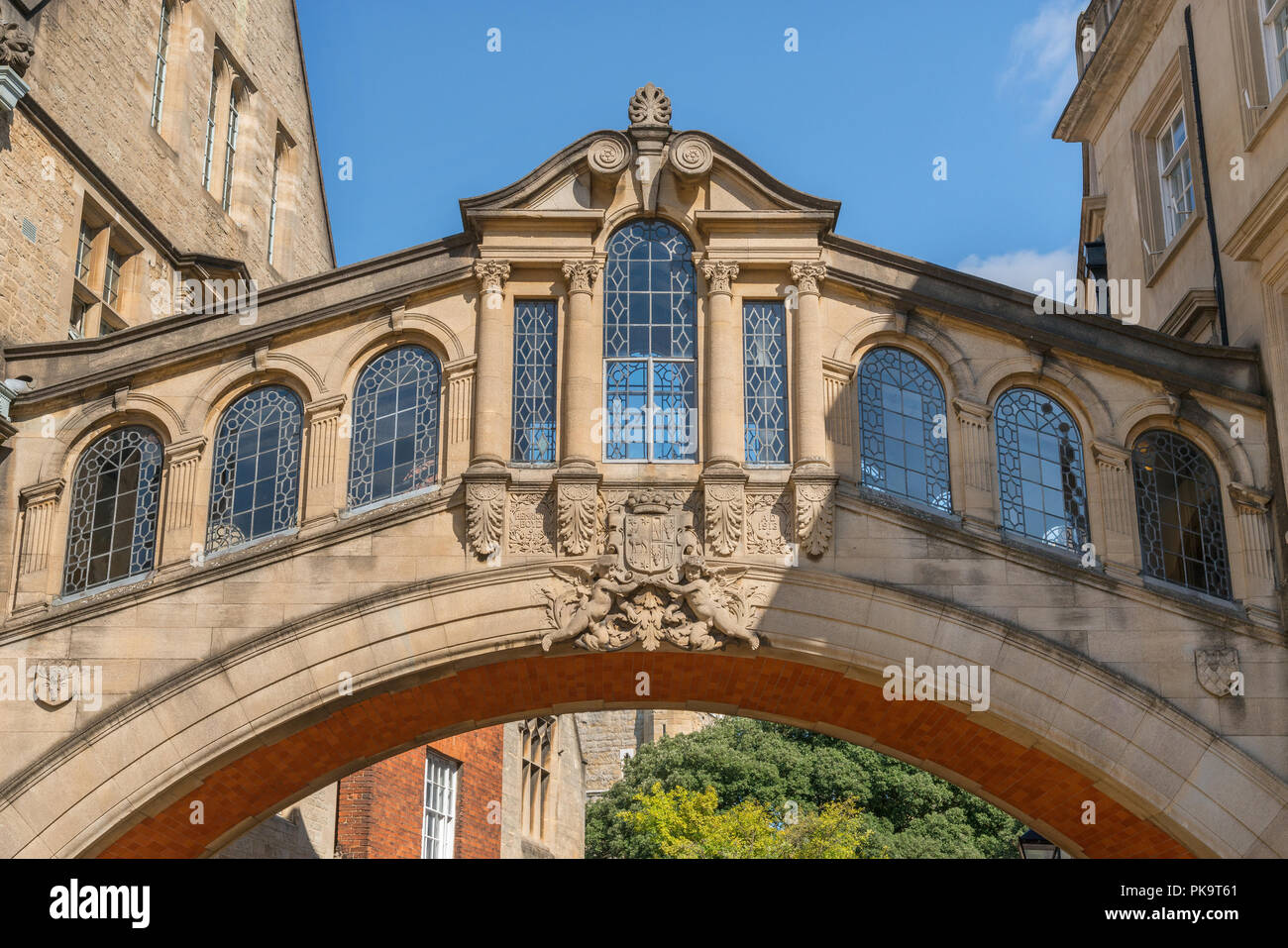 Hertford Bridge, Oxford, UK Stock Photo - Alamy