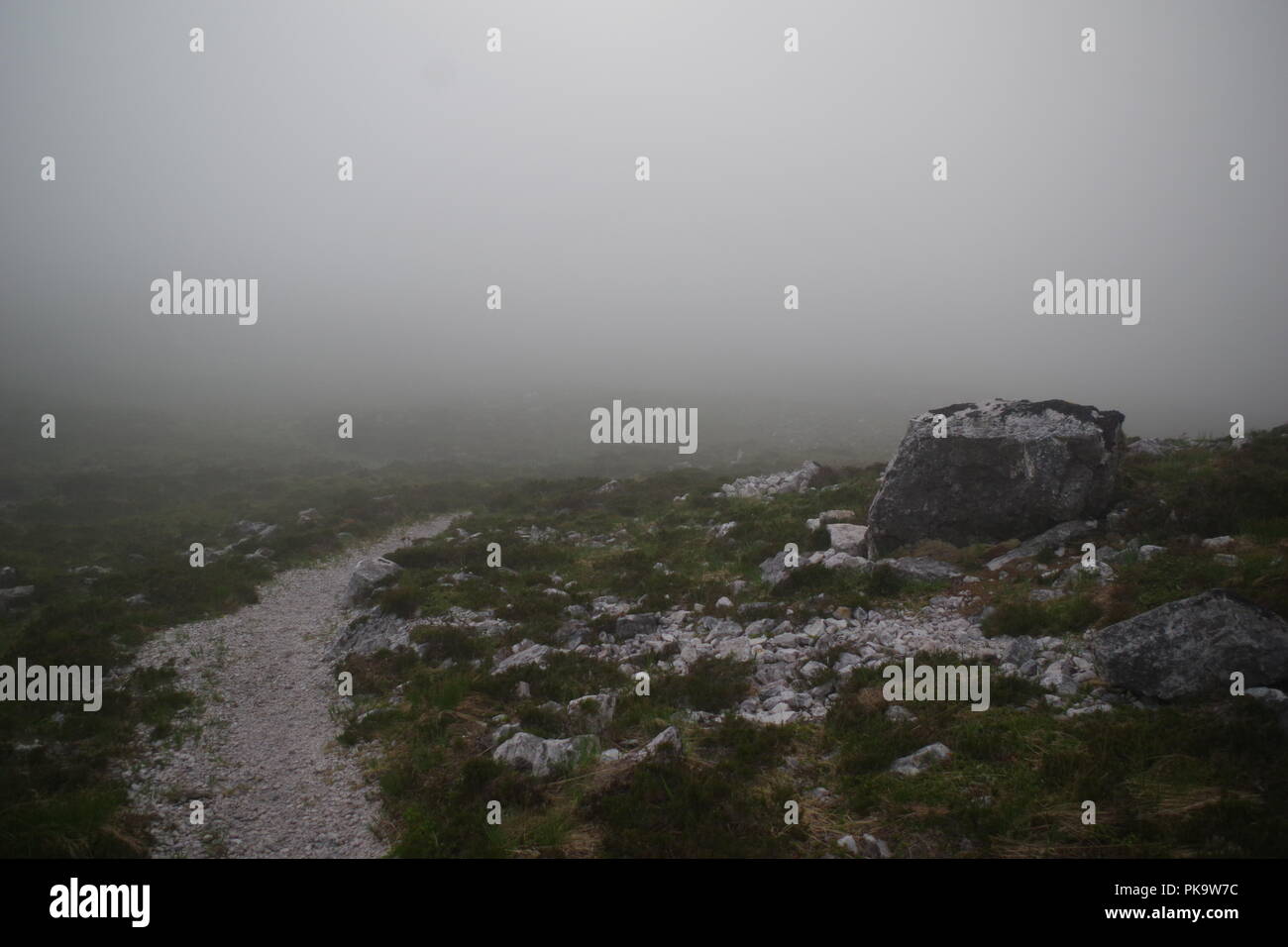 Spooky Mountain Cloud Inversion at Sunset from Ruadh-stac Beag, Beinn ...