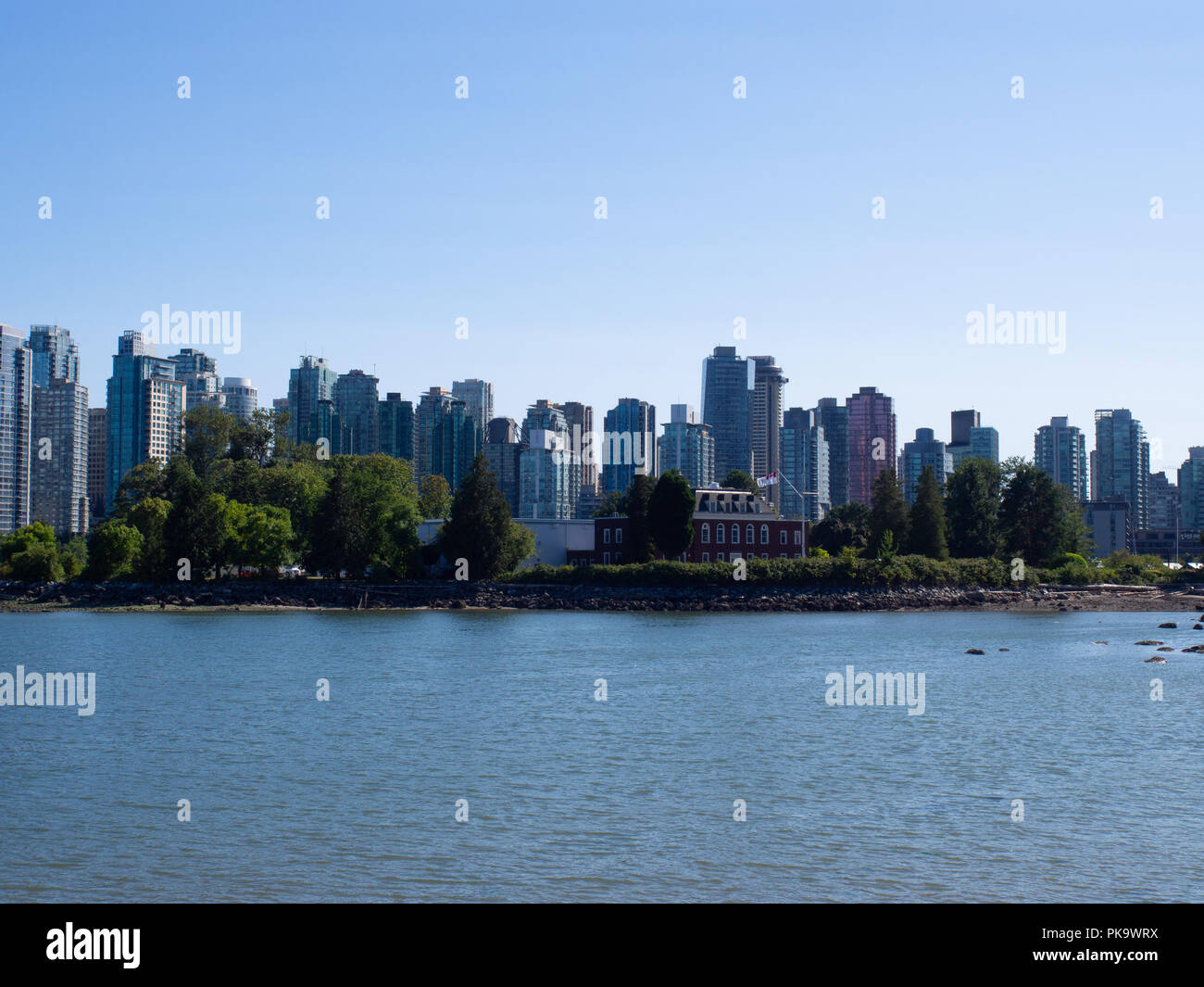 Downtown Vancouver Cityscape Stock Photo - Alamy