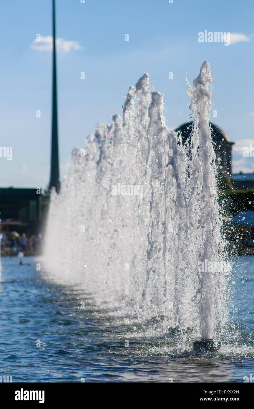 Multimedia Fountain at the Pergola, Centennial Hall, Wroclaw, Poland ...