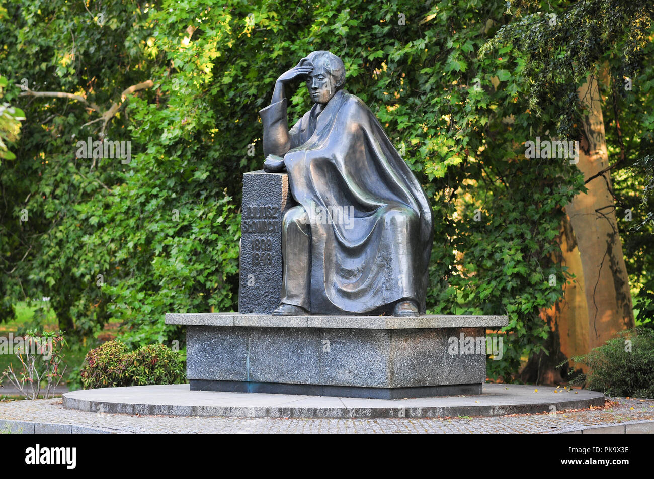 Juliusz slowacki monument hi-res stock photography and images - Alamy