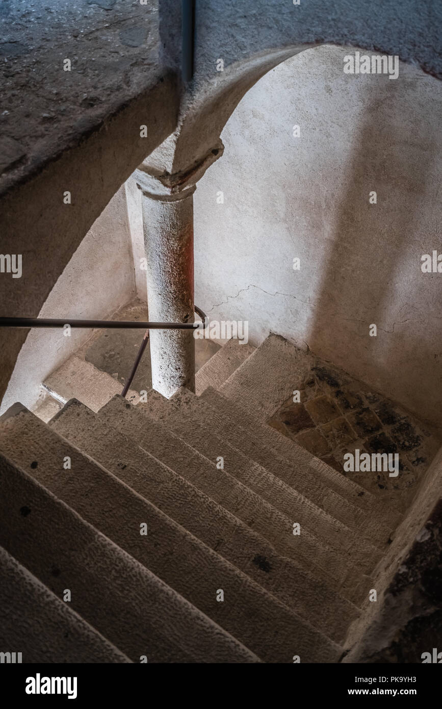 Croatia stairs interior hi-res stock photography and images - Alamy